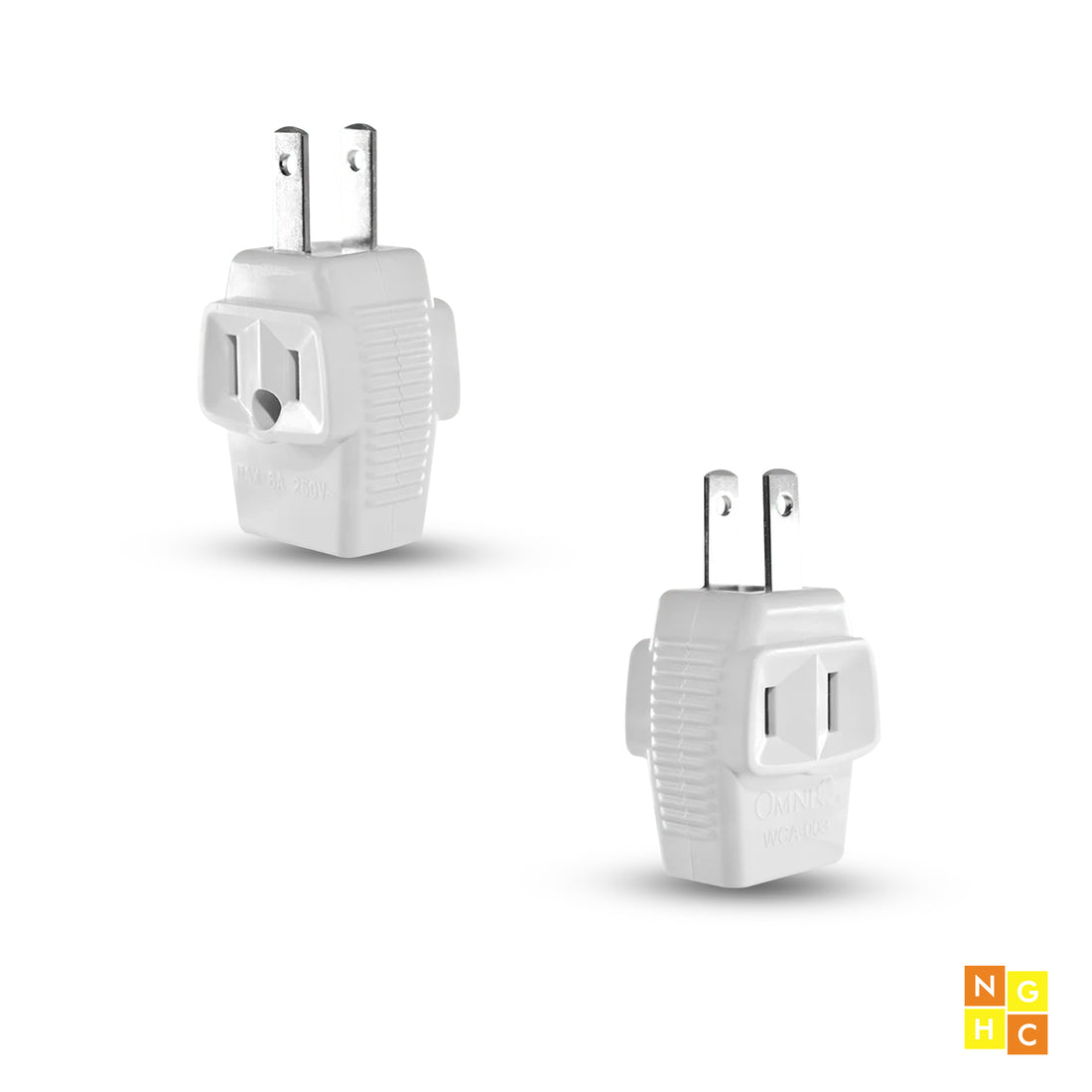 Omni Triple Cube Adapter 6A 250V (WCA-003) - Compact and Versatile Pow ...